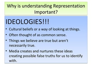 Representation gender | PPT