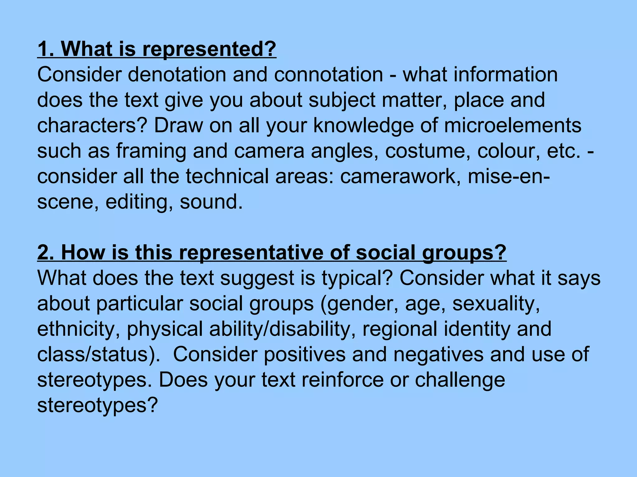 Representation lesson slides | PPT