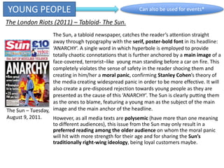 Representation in the Media | PPTX
