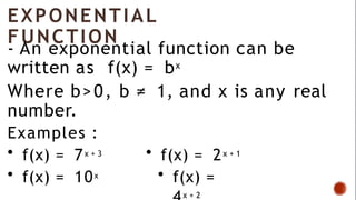 representation-of-exponential-functions-using-tables-graph-and ...