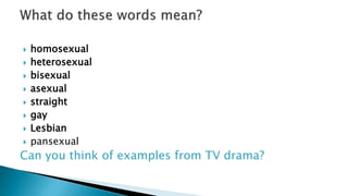 Representation sexuality | PPTX