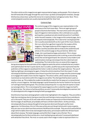 Representation analysis | PDF