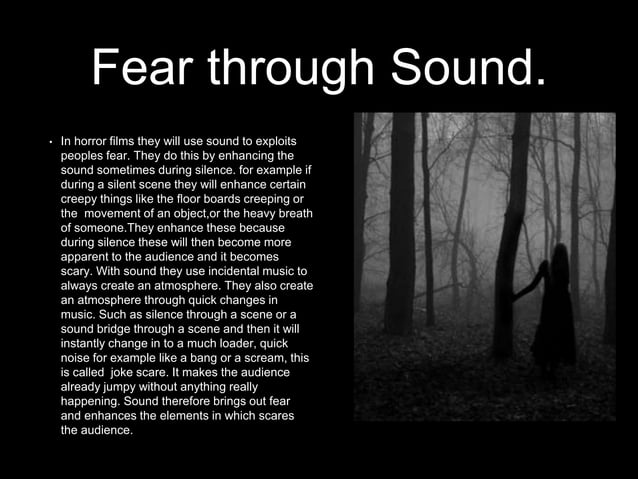 Representation and fear analysis | PPT