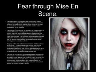 Representation and fear analysis | PPT