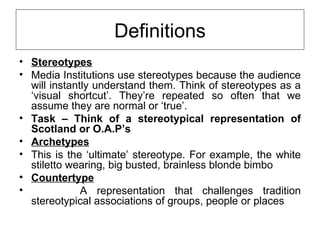 Representation AS Media | PPT