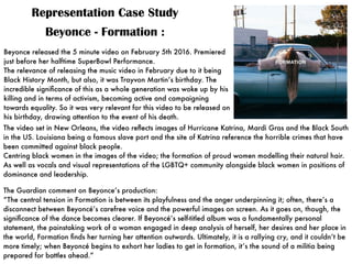 Representation Case Study | PPT