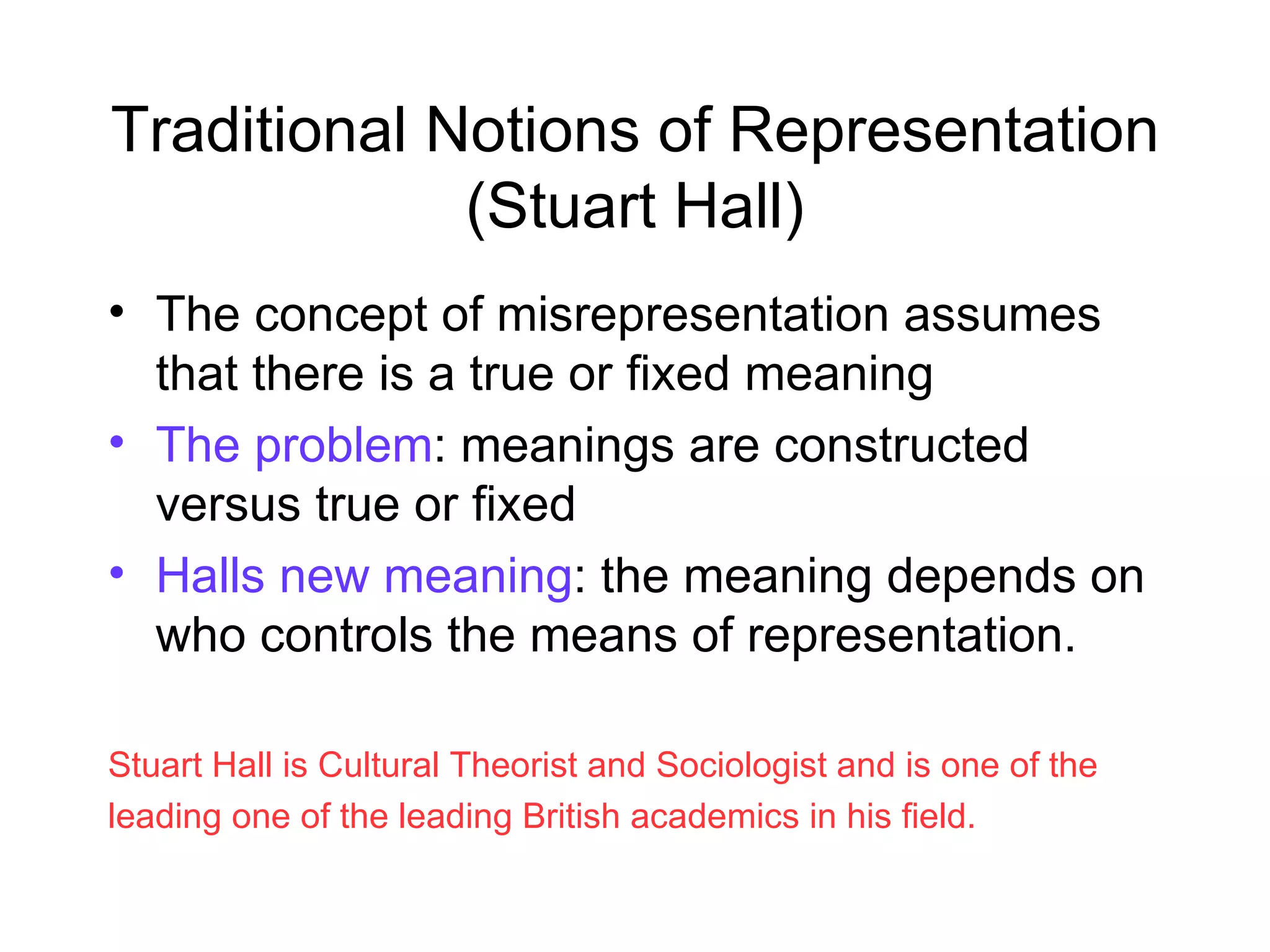 Representation edited 2 | PPT