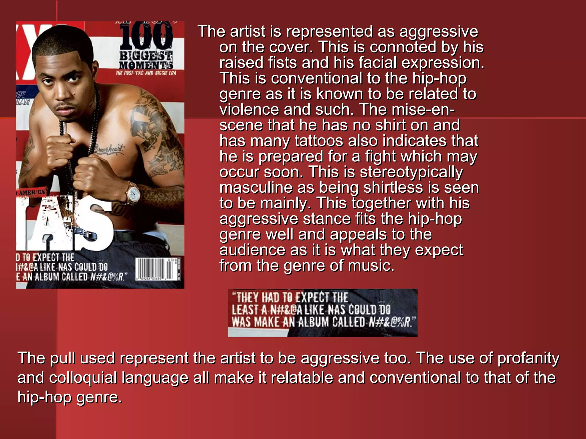 Representation in existing hip hop magazines | PPT | Hip Hop Music | Music