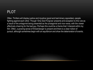 Representation In Thriller | PPTX