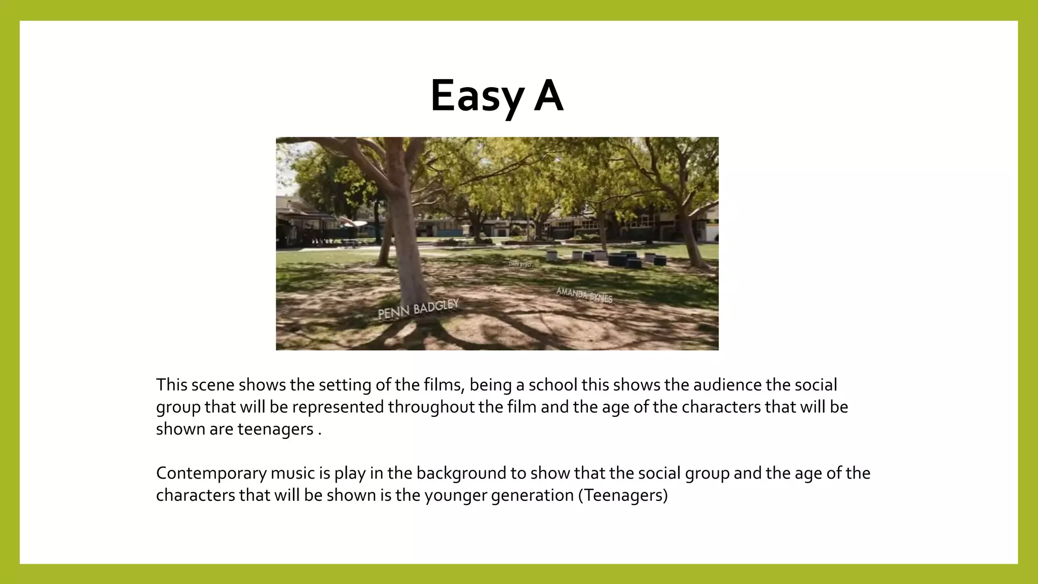 Representation in films | PPTX