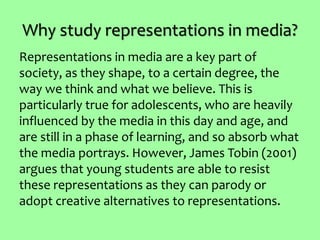 Representation in Media | PPTX