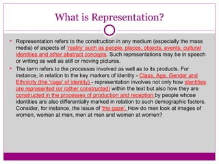 Representation in the_media[1].ppt banhams | PPT