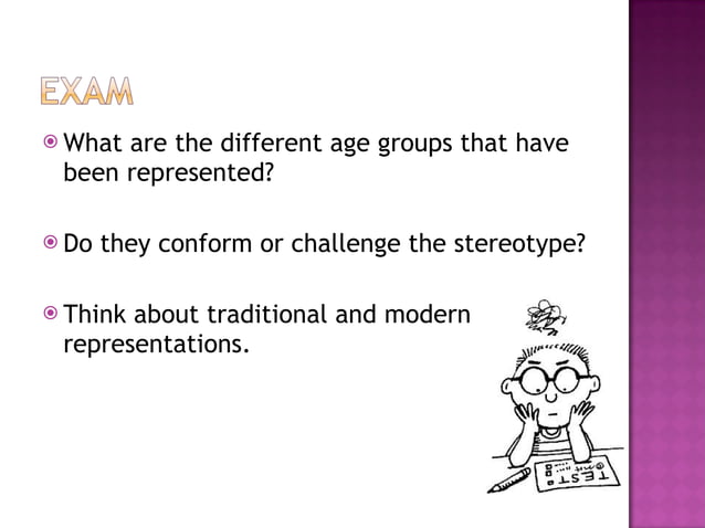 Representation of age | PPT | Eldercare | Family and Relationships