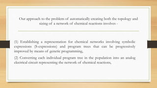 systems biology- Representation of chemical reaction networks | PPT