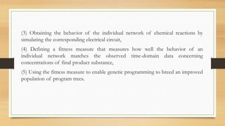 systems biology- Representation of chemical reaction networks | PPT