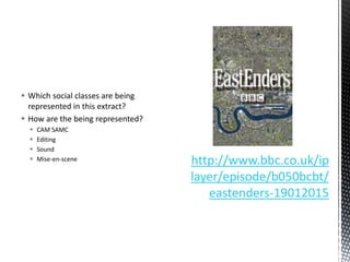 Representation of class & status | PPTX