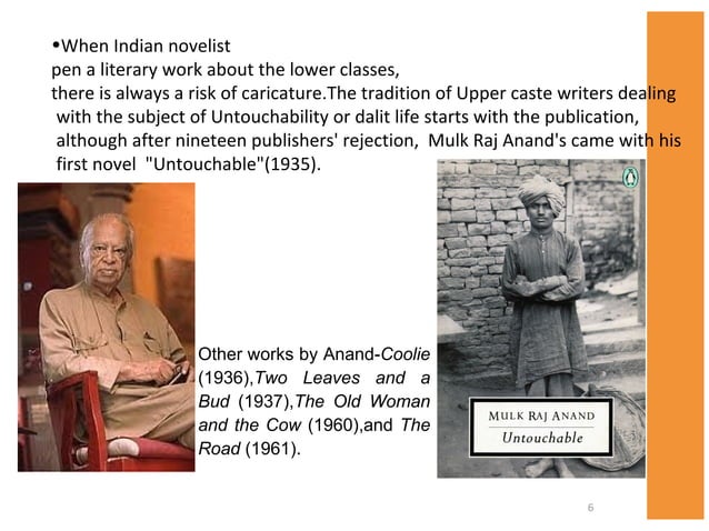 Representation of dalit in indian english literature society | PPT
