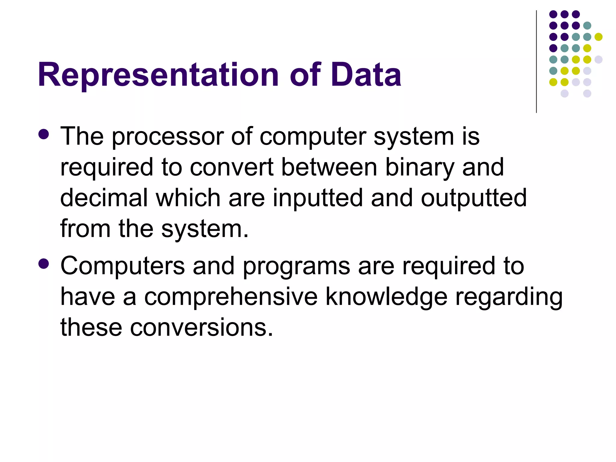 Representation Of Data Ppt
