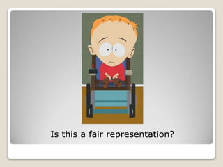 Representation of disability | PPT
