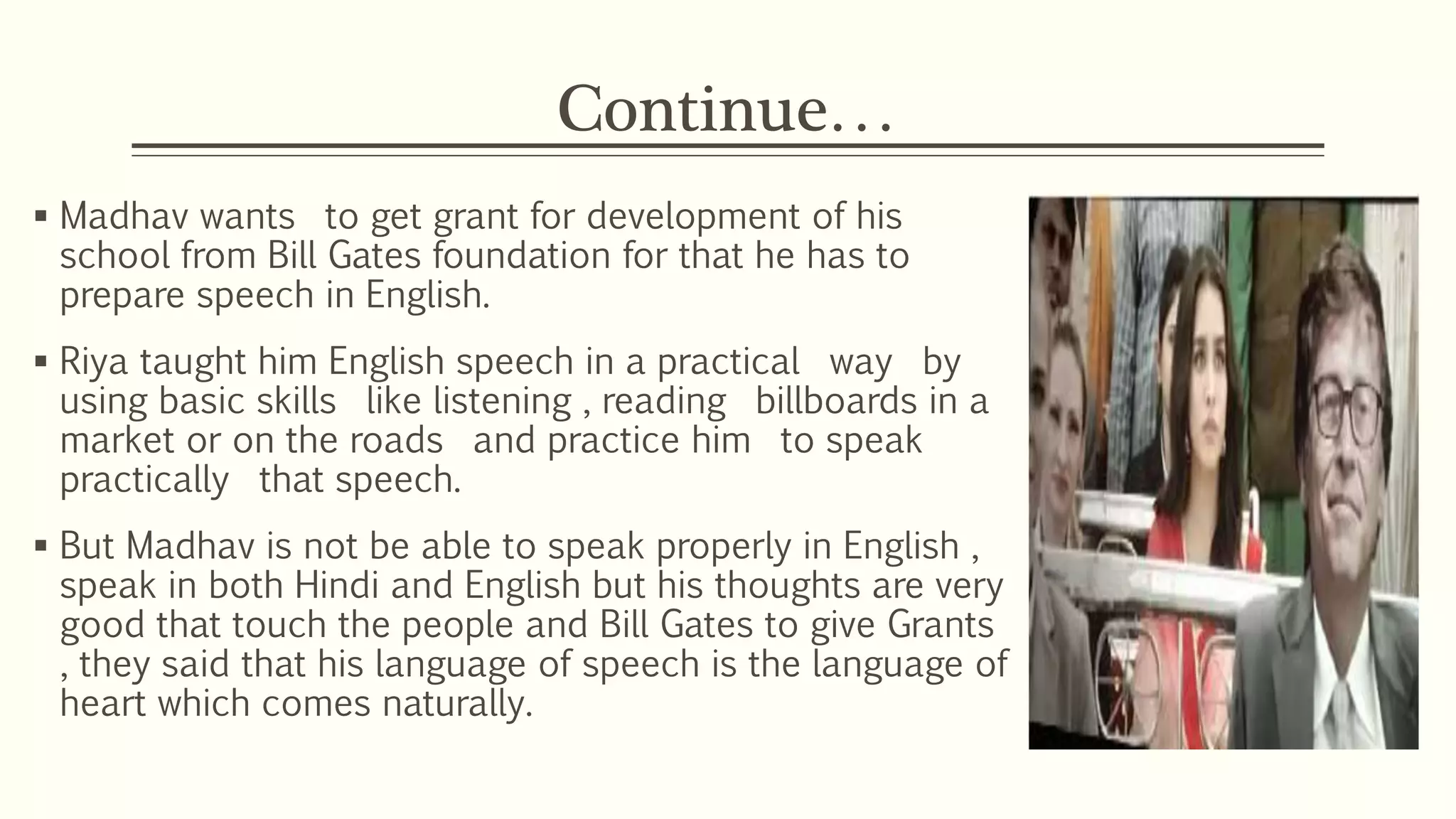 Representation of english language in movies | PPT