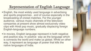 Representation of english language in movies | PPT
