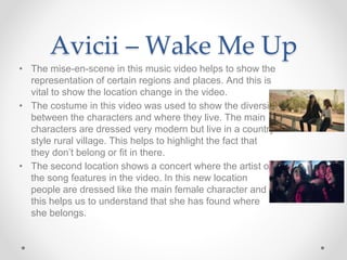 Representation in music video’s | PPTX