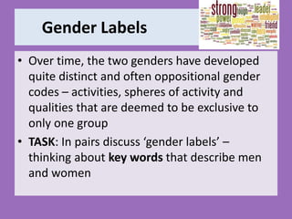 AS Media - Representation Gender | PPT
