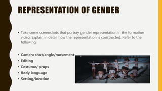 Representation of gender in formation L2 | PPTX