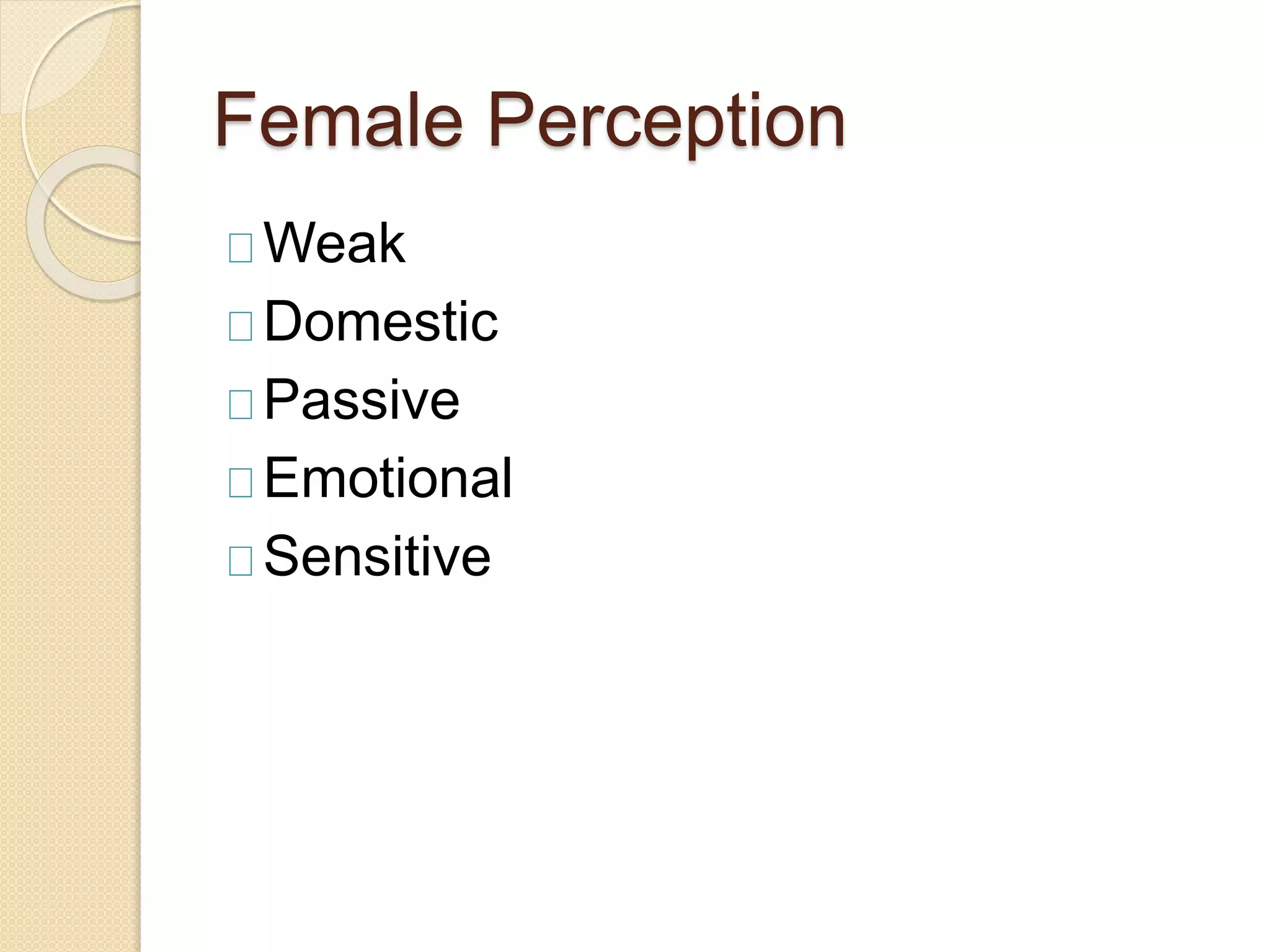 Representation of gender in media | PPTX