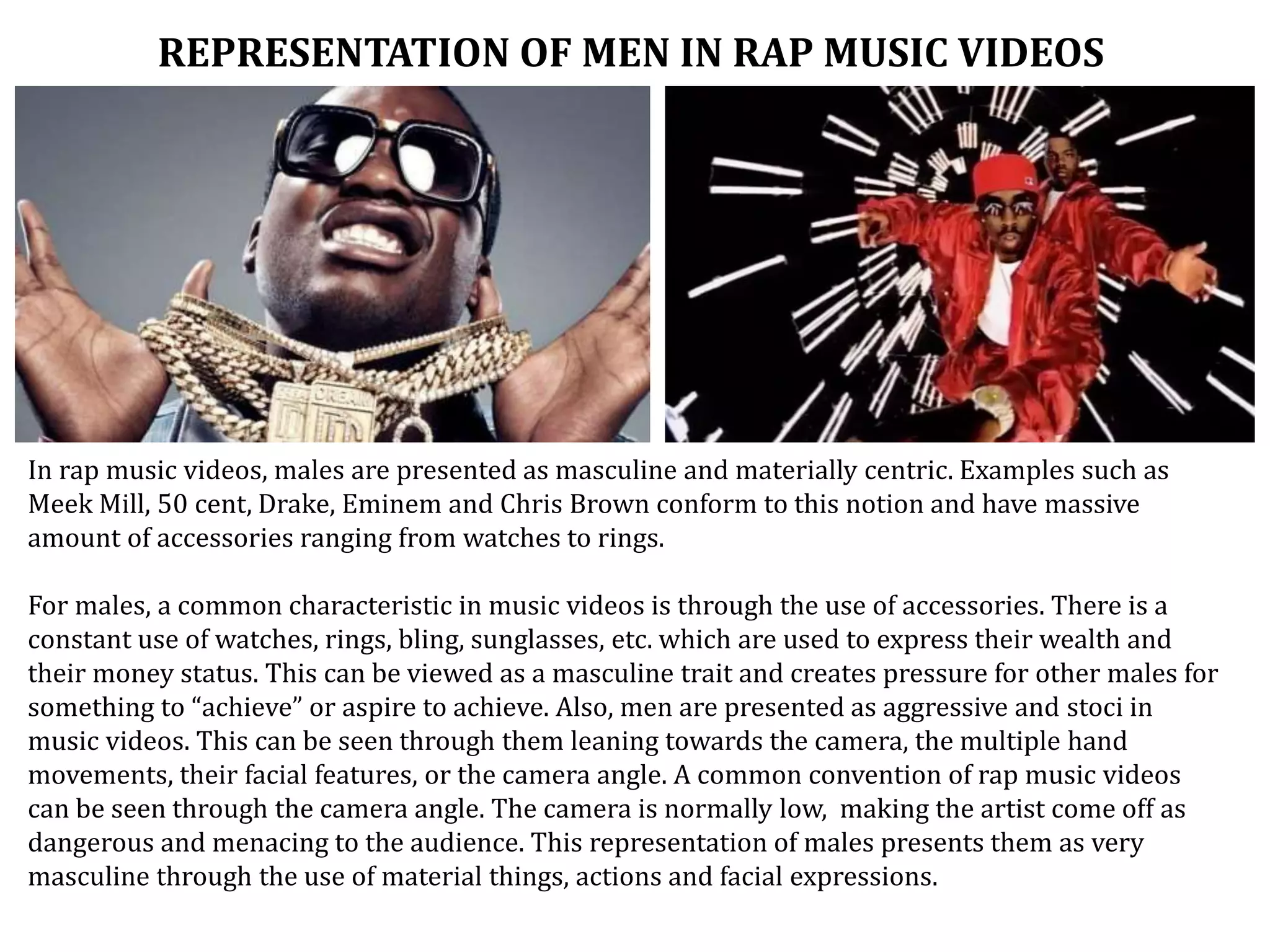 Representation of gender in music videos | PPTX