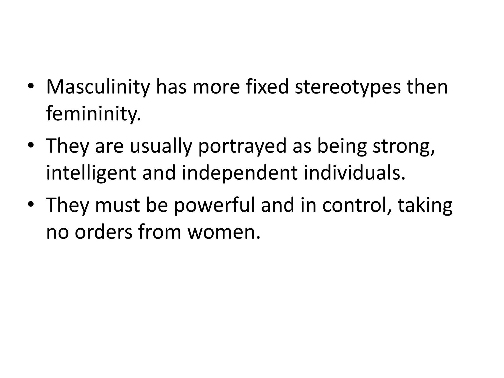Representation of masculinity within media | PPTX