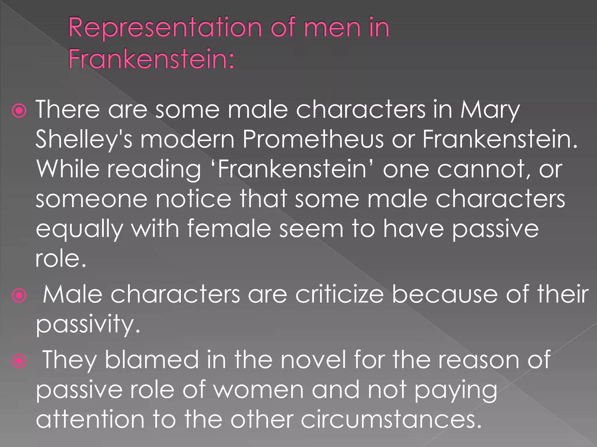 Representation of men in fr. | PPT