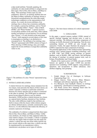 Representation of ontology by Classified Interrelated object model | PDF