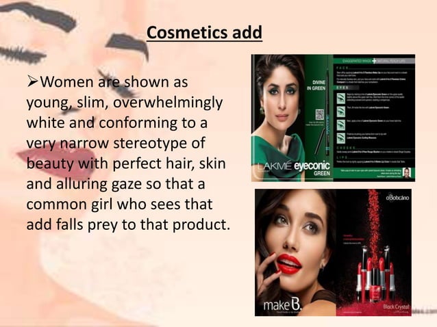 Representation of women in Advertisements | PPT