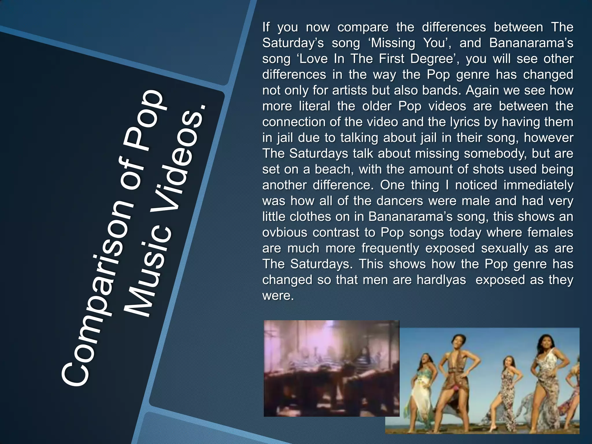 Representation of Pop Genre | PPT Representation of Pop Genre | PPT