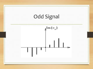 Representation of signals | PPTX