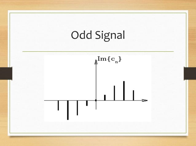 Representation of signals | PPTX