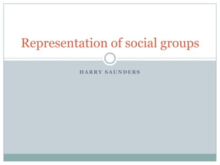 Representation of social groups | PPTX