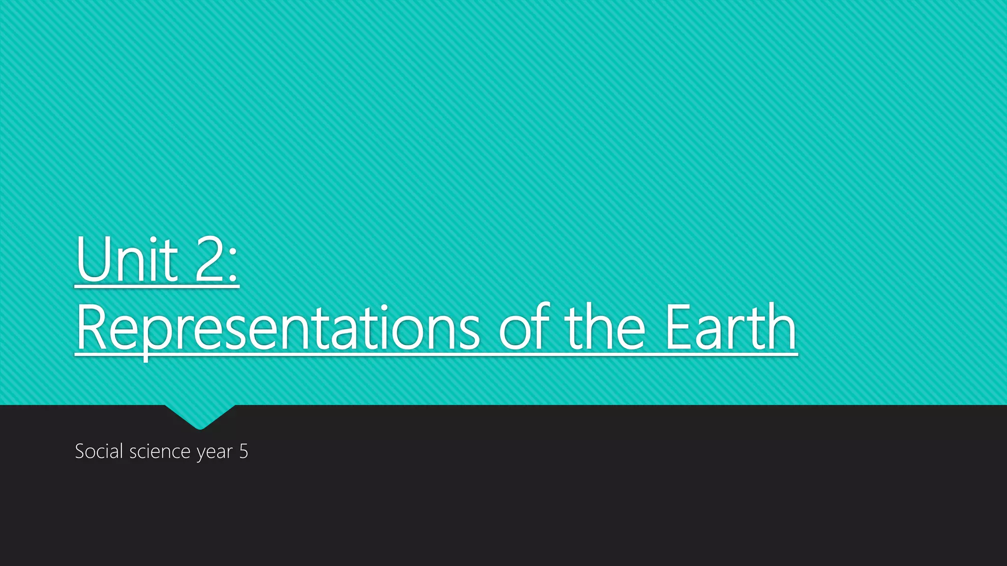 Representation of the earth | PPT