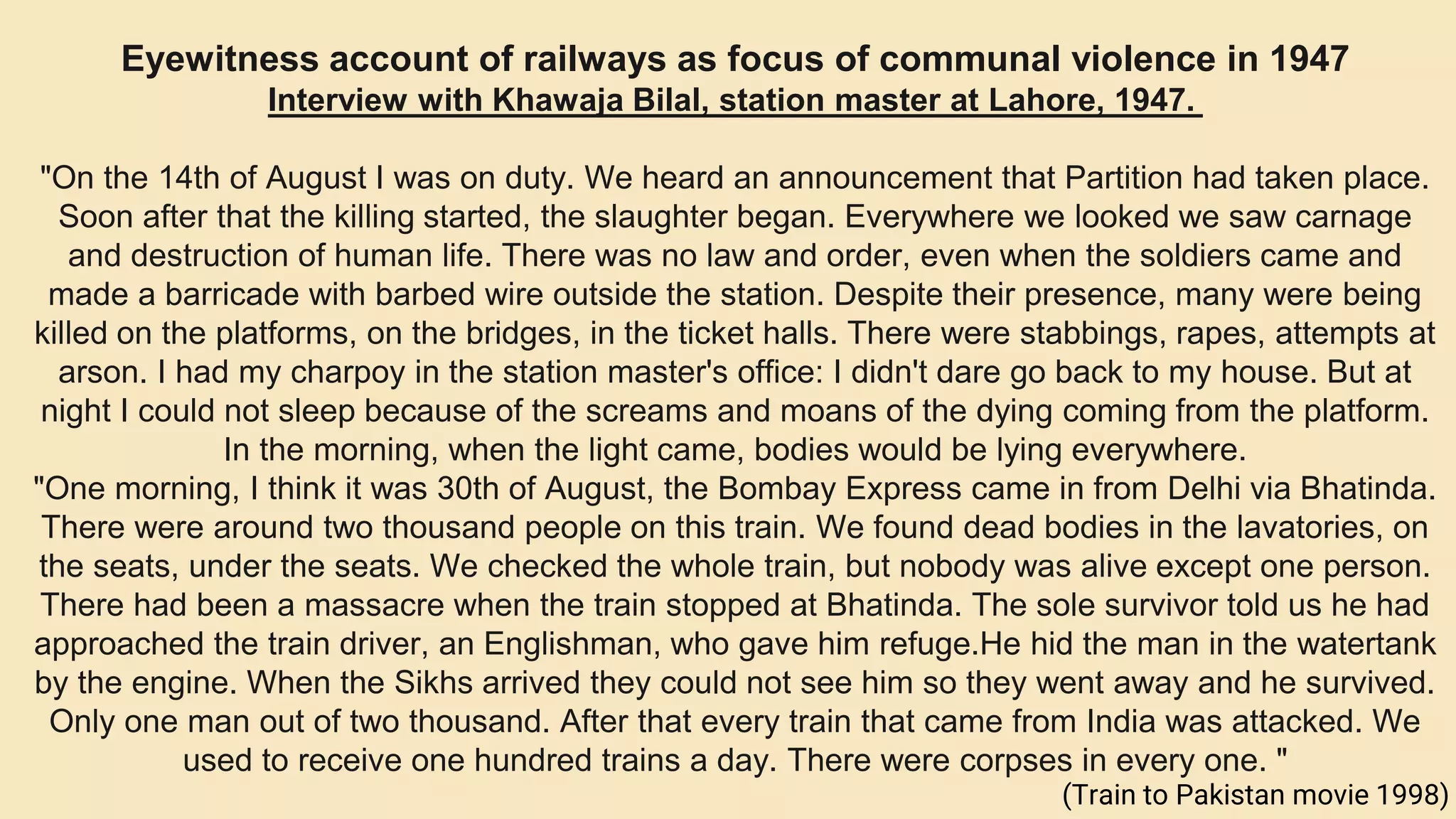 Representation of the Horror of Partition in cinema.pptx