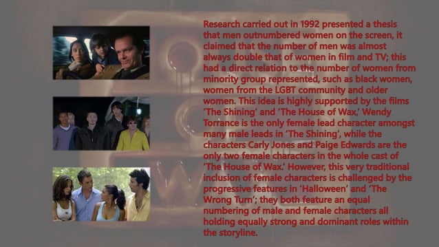 The Representation of Women in Horror | PPT