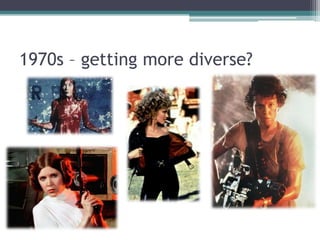 Representation of women in film - very basic overview | PPTX