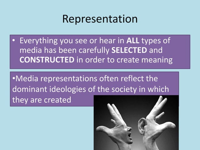 Representation of youth in the media | PPT