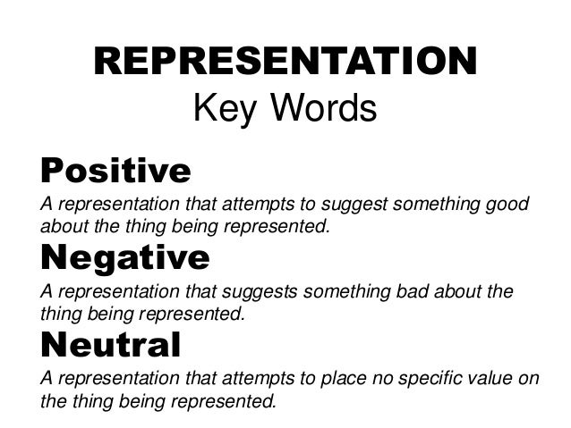 Representation power