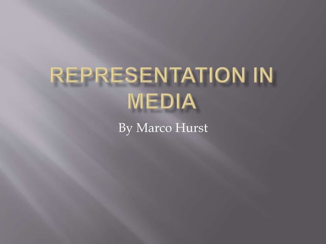 Representation powerpoint By marco | PPT