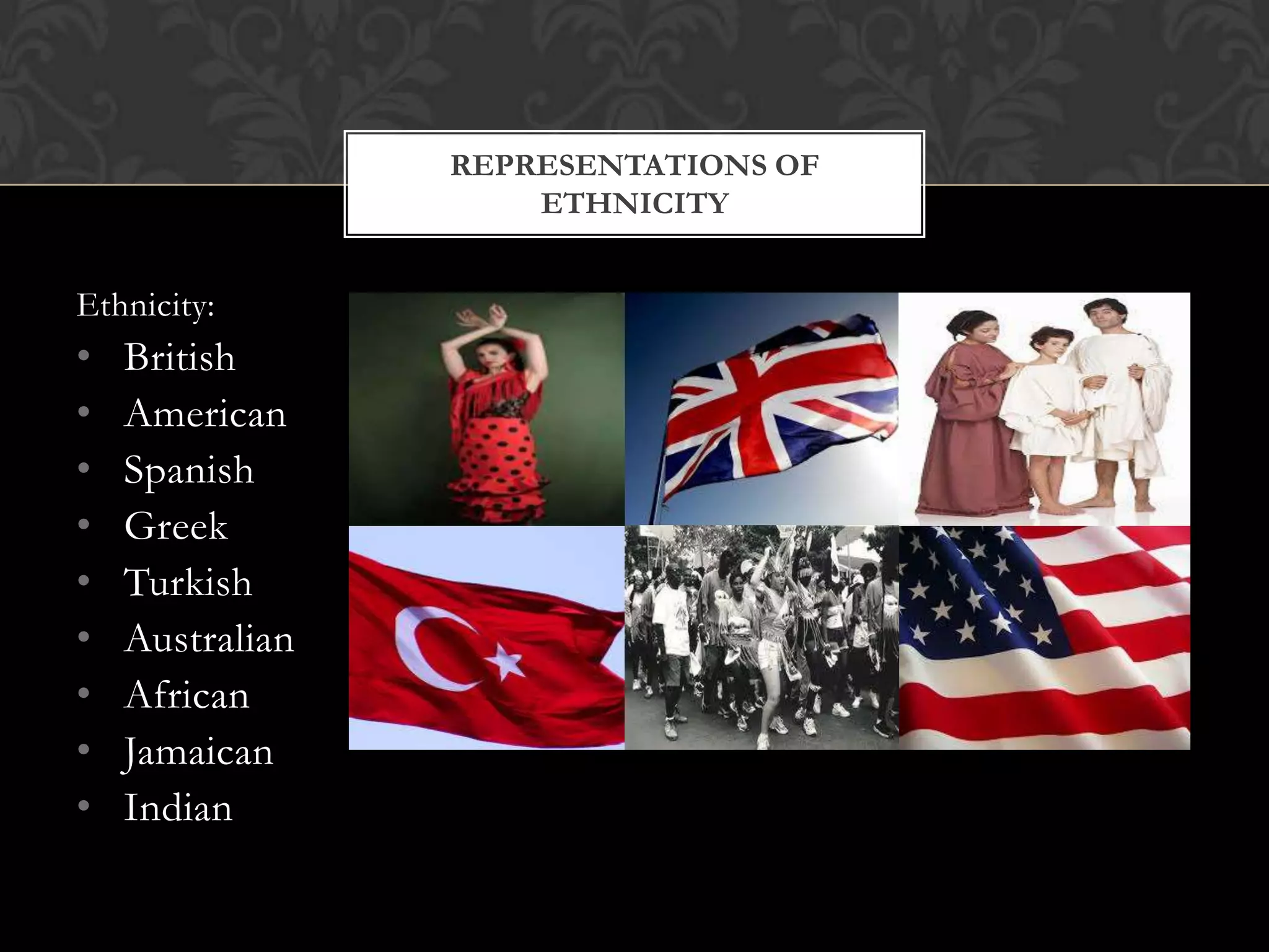 Representations and stereotypes | PPTX | Family and Relationships