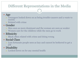 Representations in media | PPTX | Parenting Teens | Parenting