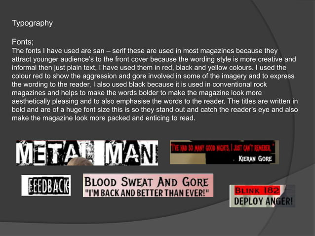 Representations in my magazine | PPTX | Style & Fashion