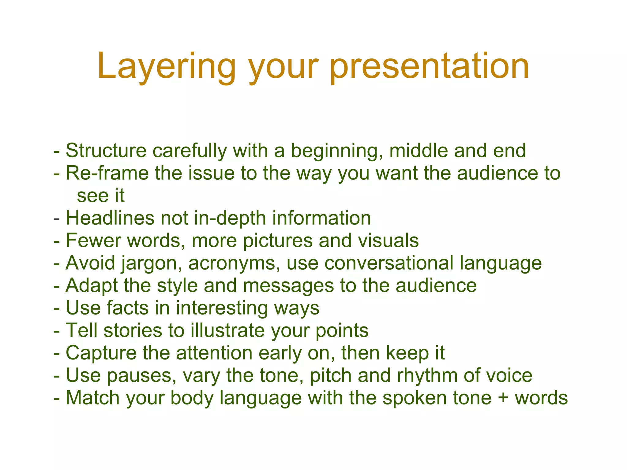 Representing and speaking with authority | PPT