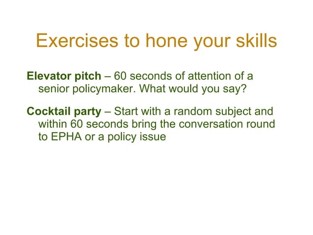 Representing and speaking with authority | PPT